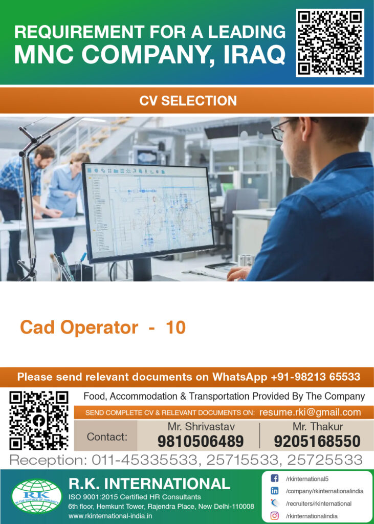 Gulf Jobs Vacancies Today, Free Requirement For Multiple Jobs ...