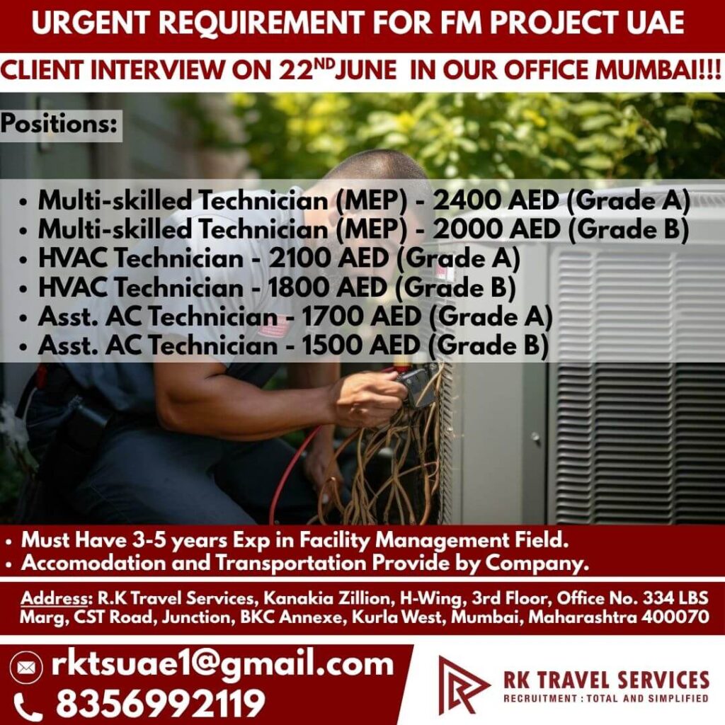 Gulf Jobs Vacancies Today Online, 11 Jun 2026 - EAbroadjobs.com